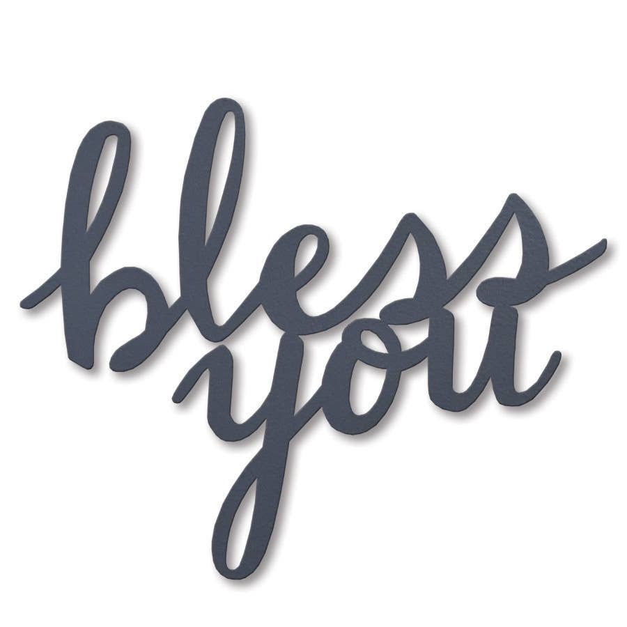 "Bless You" script magnet – Posey & Jett’s